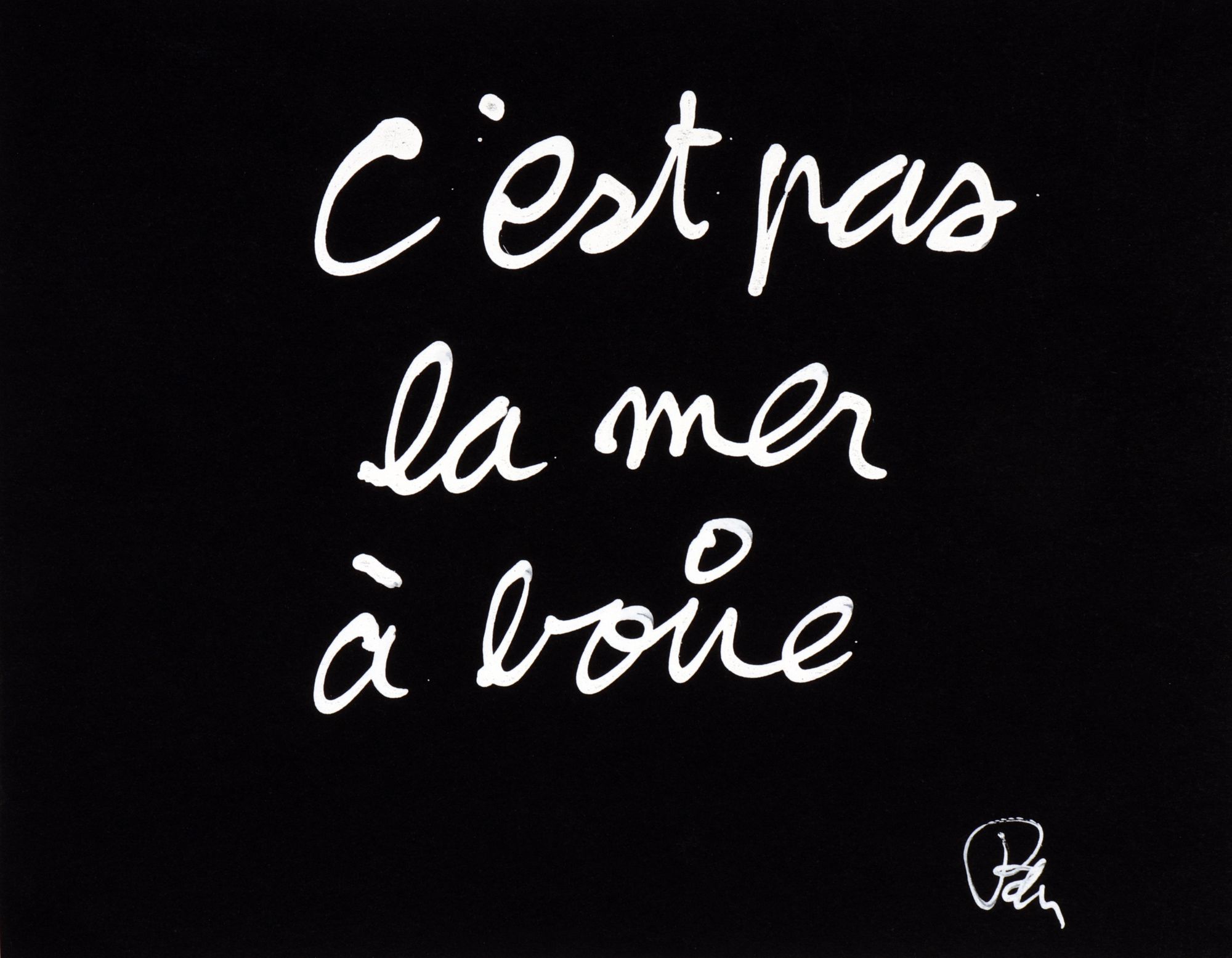 Ben (né en 1935) : tableaux, écritures | Galerie Estades