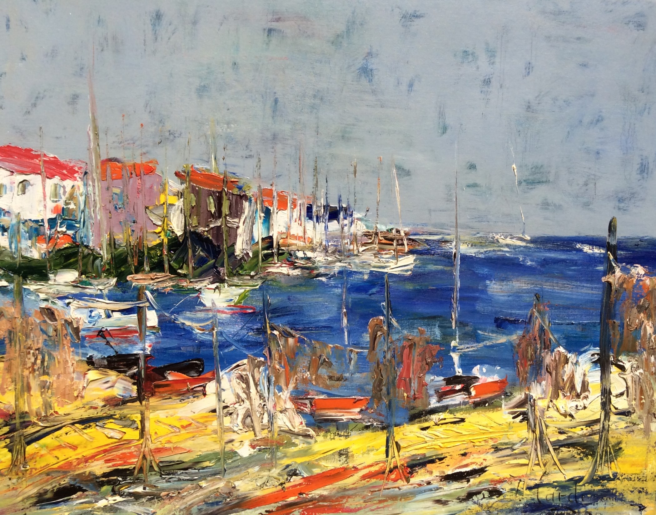 Jean Sardi (né en 1947) : huiles sur toile | Galerie Estades