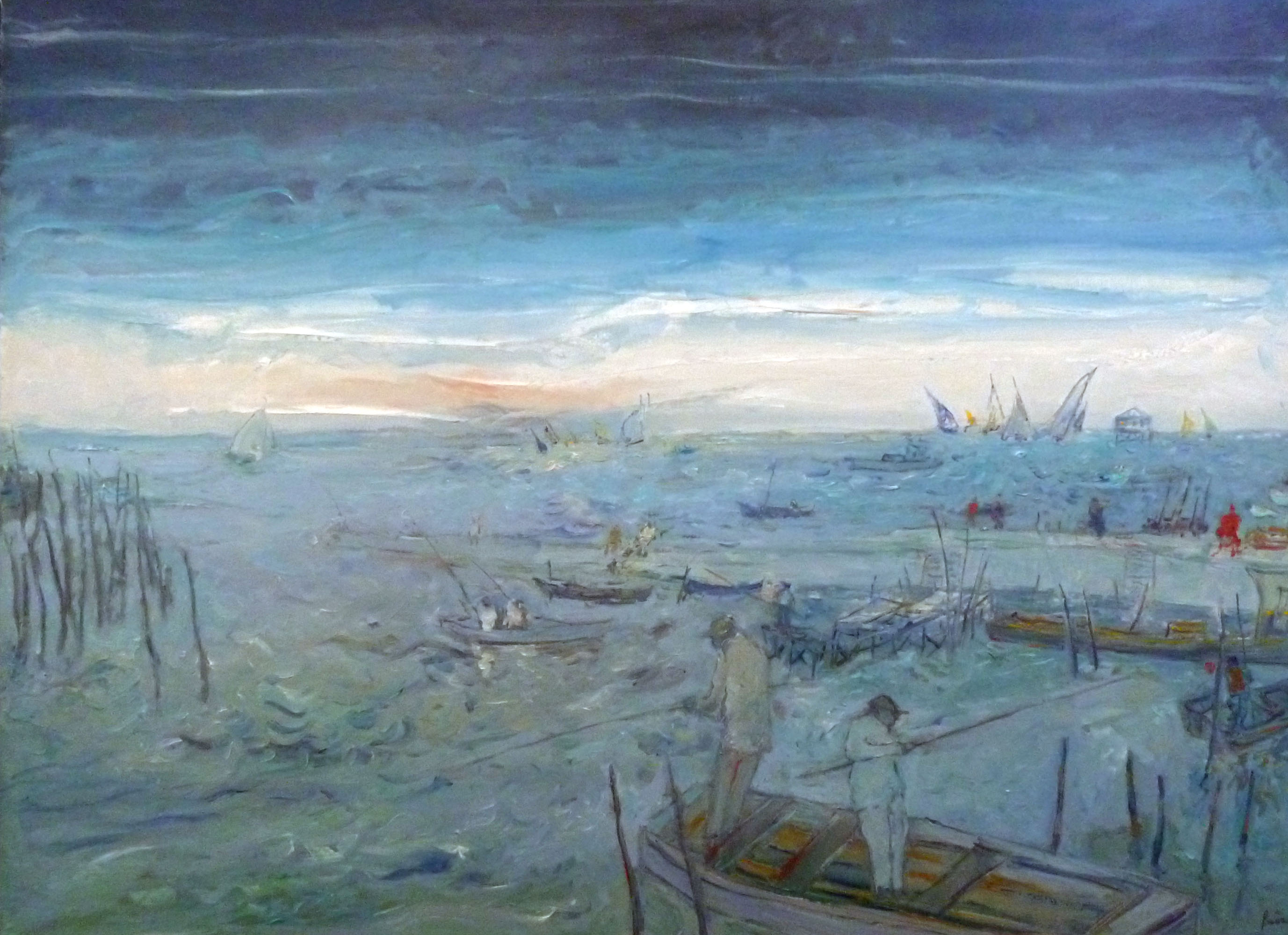 Jean Fusaro (né en 1925) : huiles sur toile, pastels | Galerie Estades